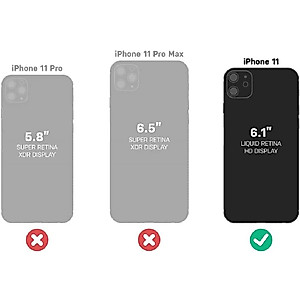 OtterBox iPhone 11 Defender Series Case - PURPLE NEBULA (WINSOME ORCHID/NIGHT PURPLE), rugged & durable, with port protection, includes holster clip kickstand