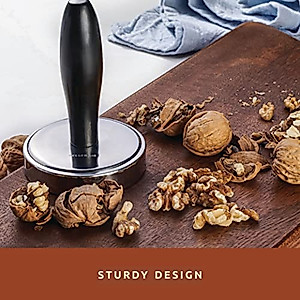 Bellemain Meat Pounder Flattener, Easy-Grip Meat Tenderizer, Stainless Steel Meat Mallet for Cooking, Meat Hammer, Chicken Tenderizer, Meat Smasher Utensil, Kitchen Mallet, Meat Masher Tool