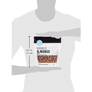 Amazon Brand - Happy Belly Smoked Almonds, 16 ounce (Pack of 1)