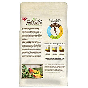 Kaytee Food from The Wild Natural Pet Conure Bird Food, 2.5 Pound