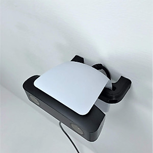 3D Cabin Wall Bracket HD Camera Wall Mount Holder Compatible with The PS5 PlayStation 5 White