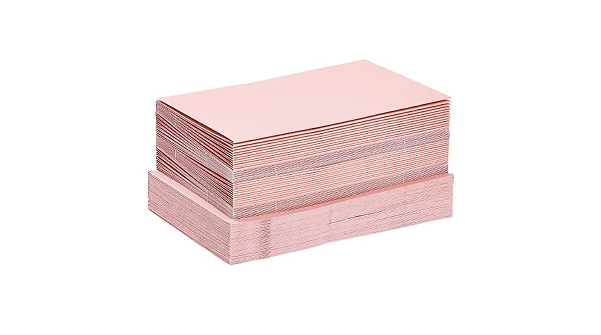 48 Pack Pink Blank Cards & Envelopes for Invitations & Notes