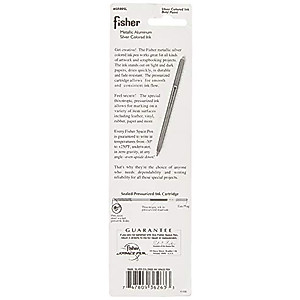 Fisher Space Pen Silver Space Pen - Bold Point, Blistered (SR80SL)