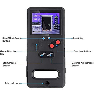 Handheld Game Console Case for Samsung Galaxy Note 10, Cool Game Case for Samsung Note 10, Gameboy Case for Samsung with 36 Retro Video Games