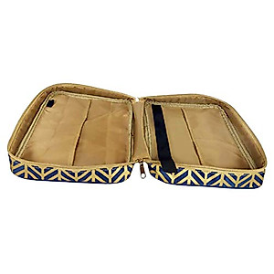 Contemporary Book Cover - Canvas Book Case with Pen Holder