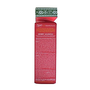 Kiehl's Merry Masking Trio Holiday Gift Set:: Turmeric & Cranberry Seed Energizing Radiance Mask, Calendula Petal-Infused Calming Mask, and Rare Earth Deep Pore Cleansing Mask