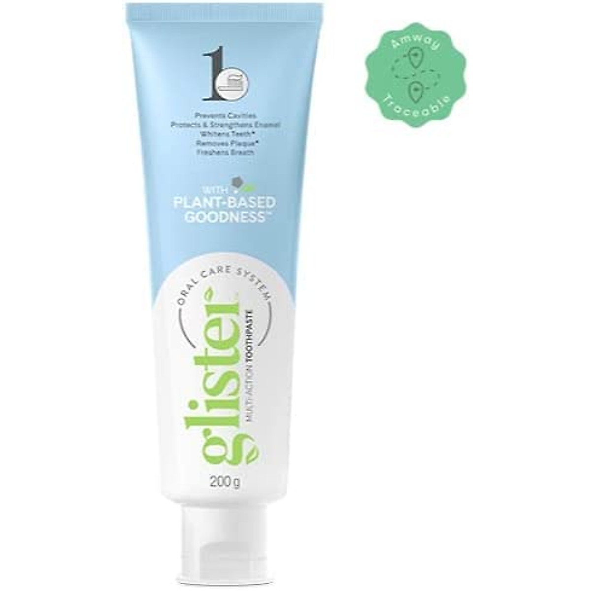 Glister Multi-Action Fluoride Toothpaste 6.75 Ounce. (6-Pack)