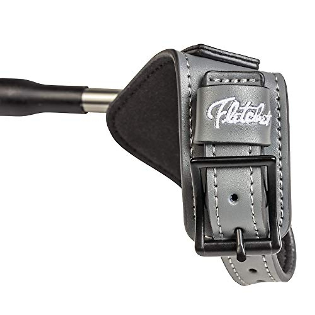 Trophy Ridge DrawPoint Archery Bow Release - Infinitely Adjustable Index Finger Release with 360-Degree Rotation, Customizable Length, Smooth Leather Wrist Strap