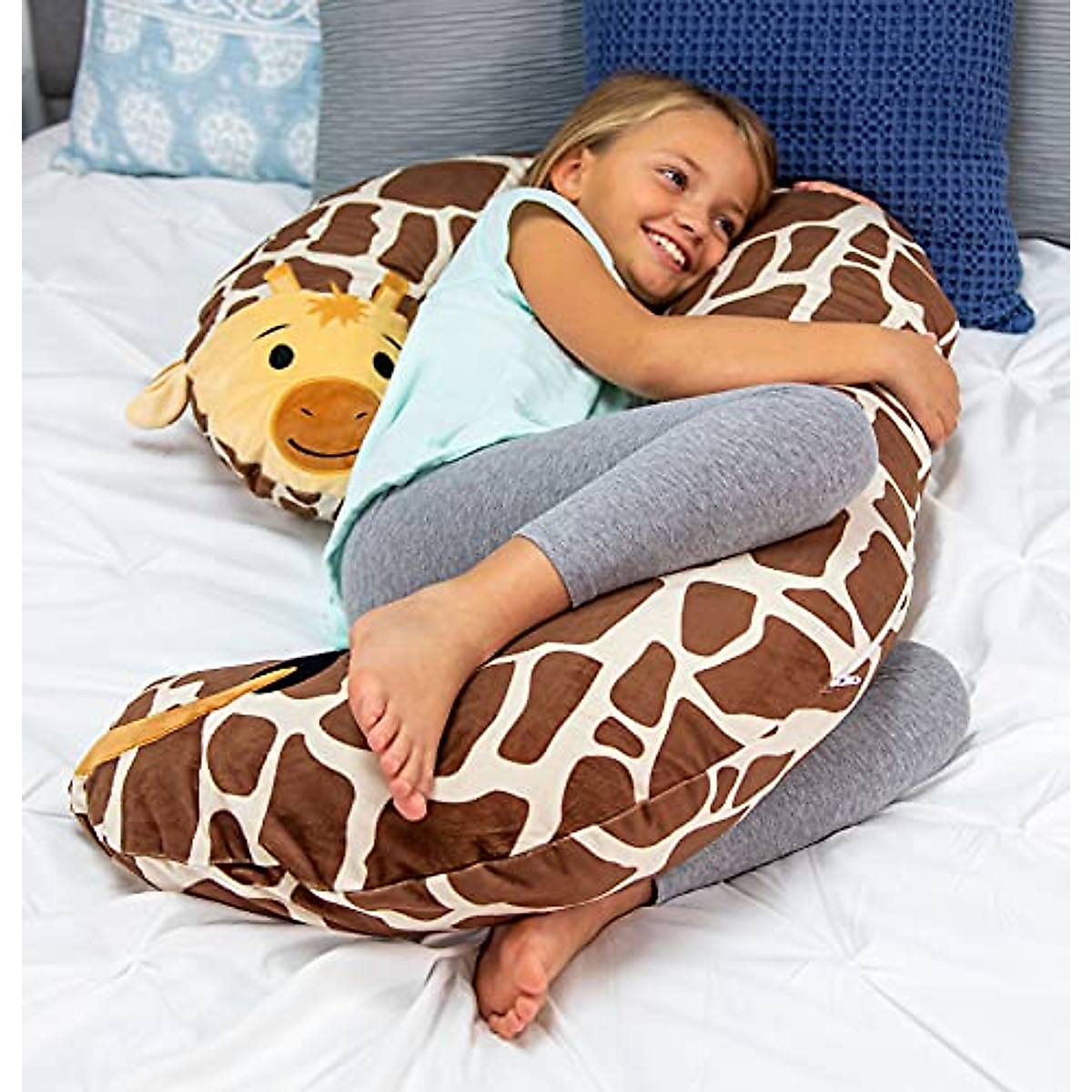 Leachco Snoogle Jr. Pillow, Giraffe