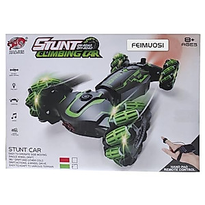 Remote Control Car-Rc Cars Stunt Car Toys 4WD Gesture Sensing Rc Car Rechargeable Toy Cars -Transformer 360° Rotating Hand Controlled Car -Birthday Gifts Outdoor Toys for Kids 6 7 8 9 10 11 12 yr