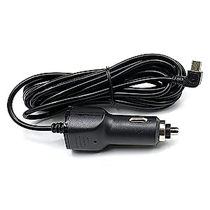 Pruveeo Car Charger Power Cord Adapter for D90 D30 Dash Cam