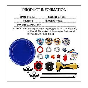Hvops Bay Burst Battle Avatar Attack Battle Set with Two Launchers