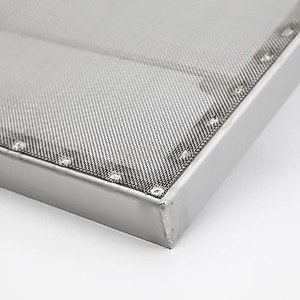 Frymate Commercial Deep Fryer Filter AF45 13.75" x 13.75", Stainless Steel Mesh Skimmer Fryer Strainer, Increase Fryer Oil Lifespan up to 40%