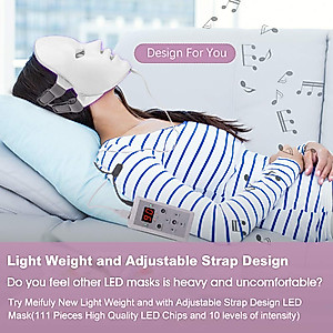 7 Colors Light Mask, Home Light T herapy Facial Mask (7 Colors)