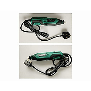 Ogeto Corded Power Rotary Tools with 6 Variable Speeds, 131 Accessories, Powerful Engraver, Polisher, and Sander, 5000-35000RPM Electric Drill Set for Handmade Projects and DIY Creations