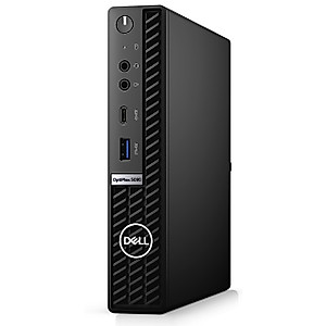 Dell OptiPlex 5090 Micro MFF Business Desktop Computer, Intel Hexa-Core i5-10500T up to 3.8GHz, 32GB DDR4 RAM, 2TB PCIe SSD, WiFi 6, Wireless Antenna, Bluetooth, Keyboard and Mouse, Windows 10 Pro