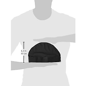 Royalty Headwear Premium Wave Cap, The Best Wave Cap for for 360, 540, and 720 Waves (Black)