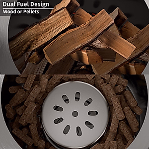 Tectsia Tabletop Fire Pit, 7.8 x 5.5 Inch Mini Smores Table Top Firepit, Protable Small Tabletop Firepit with Folding Stand, Fireproof Mat, Travel Bag, 304 Stainless Steel, Fueled by Pellets or Wood