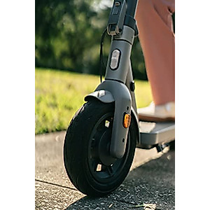 Blutron One S40 Electric Scooter, 700W Peak Power Motor, Impressive 25 Mile Range, 20 Mph, Dual Brakes & Suspension, 10'' Pneumatic Tires, Cruise Control, Foldable and Fast Charging Scooter
