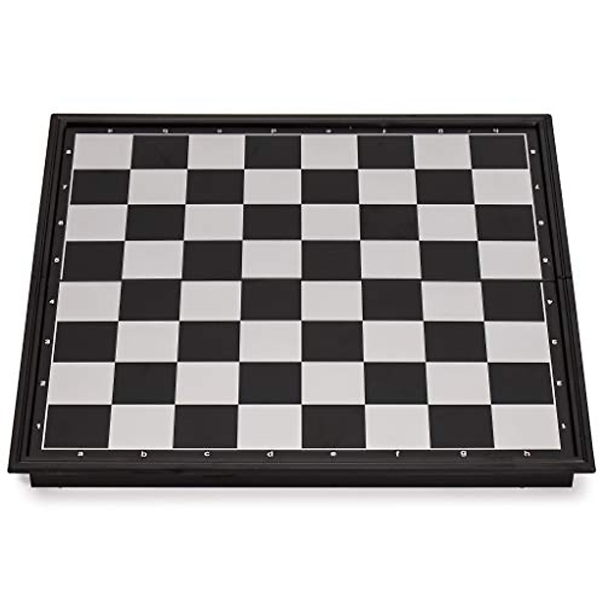 Yellow Mountain Imports Travel Magnetic Chess Set (9.8-Inch) - Folding and Portable Board Game
