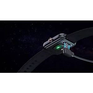 Smart Watch Charger Magnetic Compatible with YAMAY Willful Letsfit Letscom, Magnetic USB Charging Cable for Umidigi Uwatch 3S 3 2 2S Urun smartwatch (Black)