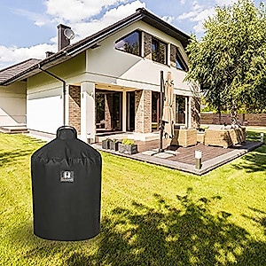 SUPJOYES Cover for Large Big Green Egg, Extra Large Big Green Egg Accessories, Heavy Duty Waterproof Big Green Egg Covers…