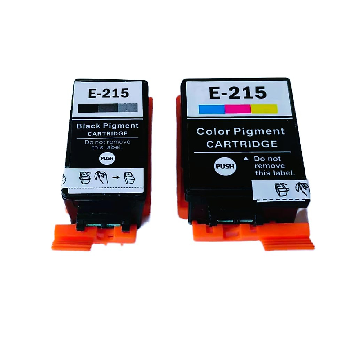 IDO Remanufactured for 215 T215 Ink Cartridges and T2950 Maintenance Box Compatible with WF-100 WF-110 Printer (3 Black, 2 Tri-Color, 1 T2950 Maintenance Box, 6 Packs)