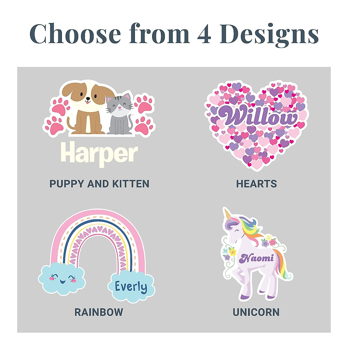 Let's Make Memories Pink Graphic Backpack- Personalized Back to School- Unicorn