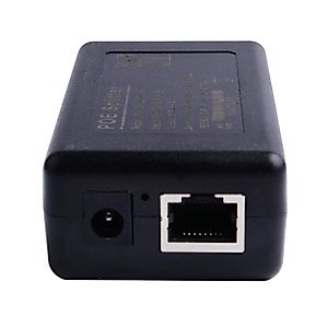 GeeekPi USB-C PoE Splitter Gigabit, PoE to USB-C 5V 4A Power Supply 48V to 5V IEEE802.3af Power Over Ethernet to USB Type-C Adapter for Raspberry Pi 4B/3B+/3B, Tablets, Dropcam