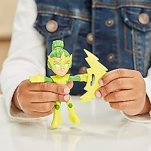 Marvel Spidey and His Amazing Friends Electro Action Figure Toy, Preschool Super Hero Action Figure with Accessory, Kids Ages 3 and Up