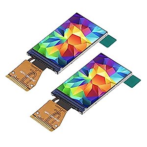 FECAMOS Display Module, ST7789V Driver SPI Interface 1.14in IPS Display Module 135 X 240 Resolution for Controller Board