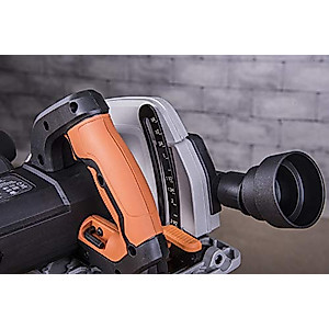 Evolution Power Tools R185CCS 7-1/4" TCT Multi-Material Cutting Circular Saw, 7-1/4", Orange