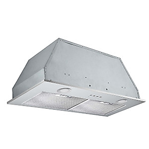 Ancona AN-1362 Inserta Plus 28” 420 CFM Ducted Built-in Range Hood in Stainless Steel