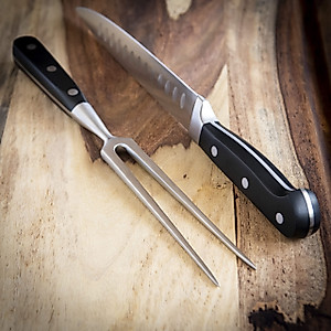 Oklahoma Joe's Blacksmith 2-Piece Turkey Carving Set