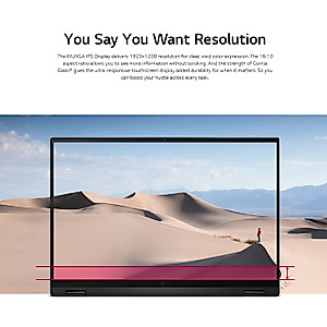 LG Gram 16'' 2-in-1 Ultra-Lightweight Laptop, QHD IPS (2560 x 1600) 16:10 TouchDisplay, Intel Evo Core i7-1165G7, Wi-Fi 6, 21 hr BatteryLife, Thunderbolt4, Stylus Pen, Win 11(16GB RAM, 2TB PCIe SSD)