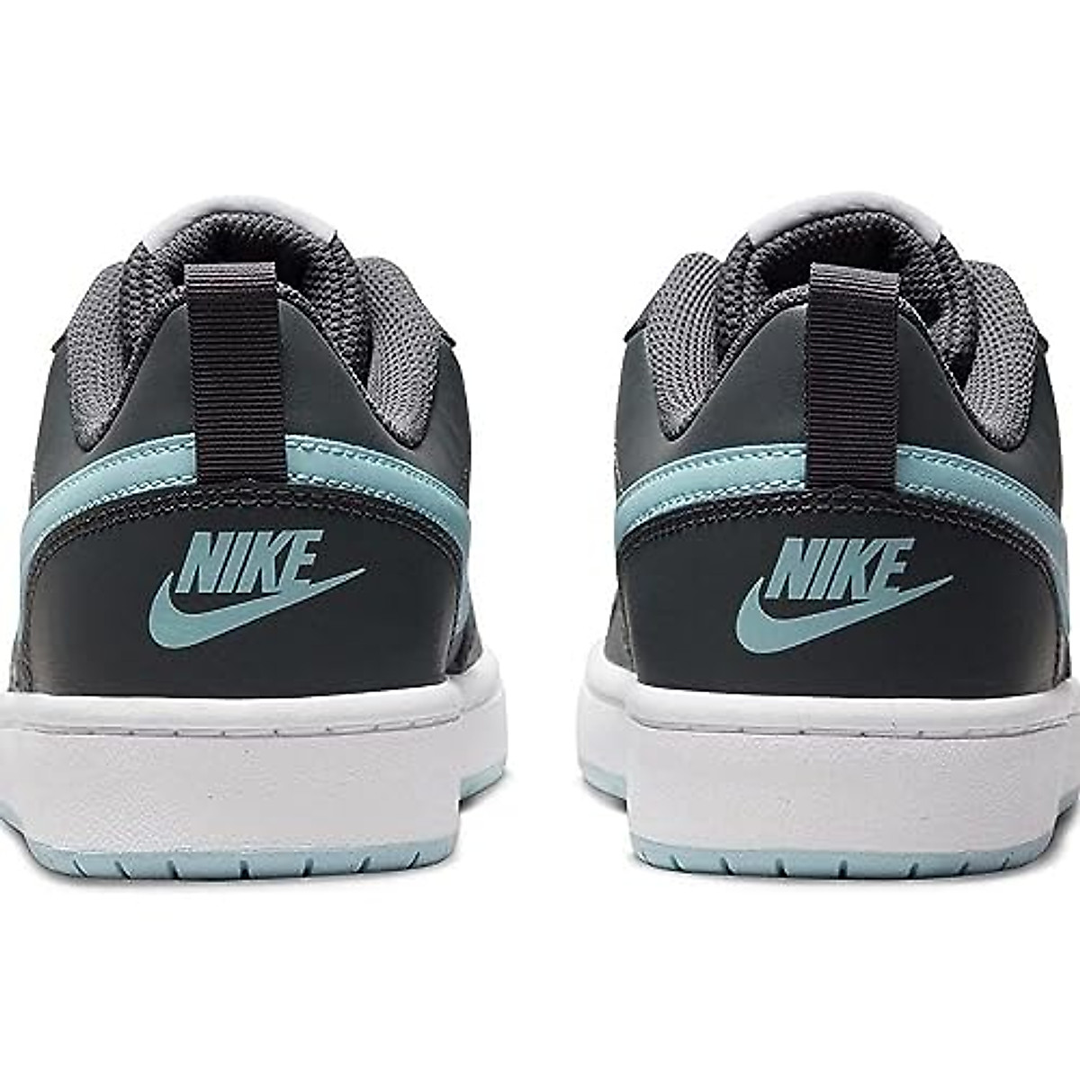 Nike Court Borough Low 2 (GS) (BQ5448-018)_7Y, Iron Grey/Ocean Bliss-White, 7 Big Kid