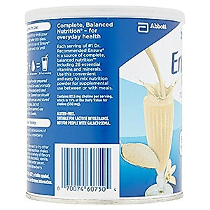 Ensure Original Nutrition Powder, Vanilla 14 Ounces (Value Pack of 4)