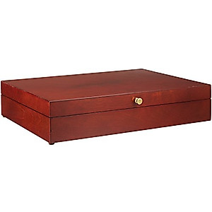 Reed & Barton 50Mb Eureka Mahogany Flatware Chest