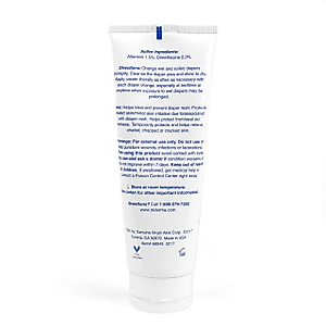 TriDerma MD Baby Stubborn Diaper Rash Relief Cream, Healing for Hard-to-Heal Diaper Rash, Treat and Prevent Diaper Rash and Seal Out Wetness, Non-Greasy Diaper Rash Ointment 4.0 Ounce