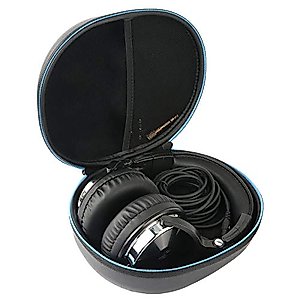 Baval Hard Carrying Case for OneOdio Wired Over Ear Headphones Studio Monitor & Mixing DJ Stereo Headsets