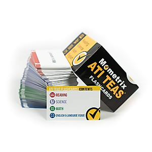 ATI TEAS Test Flashcards: ATI TEAS 7 Exam Flash Cards Study Guide 2024-2025 with Practice Test Questions [7th Edition]