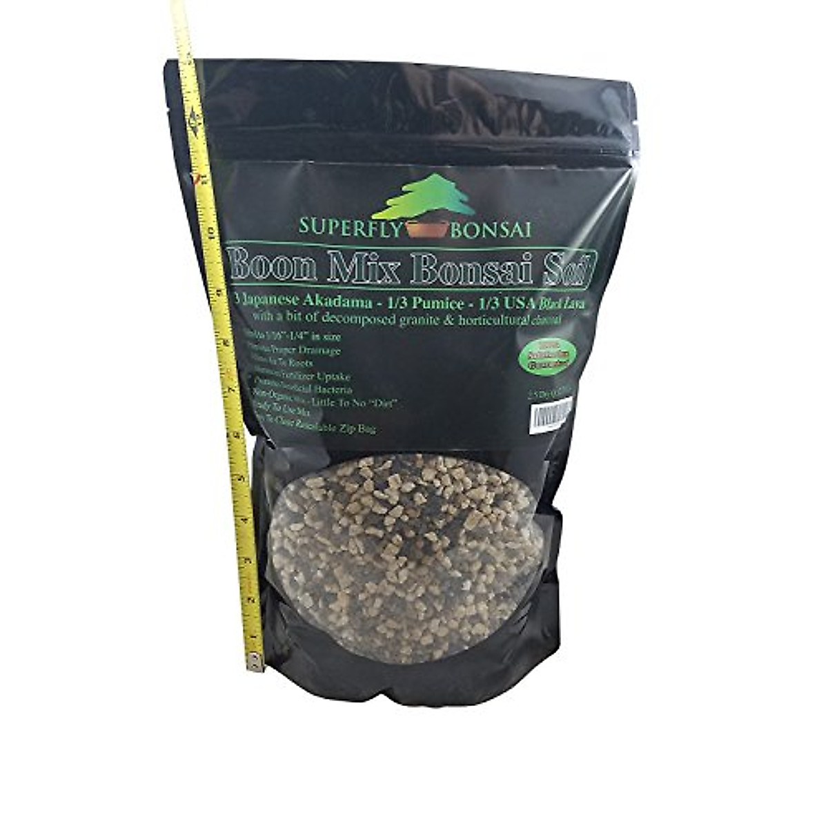 Boon Bonsai Soil Mix Boon Mix - Inorganic Substrate with Pumice, Lava and Akadama (2.5 Dry Quarts)