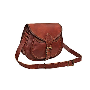cuero Genuine Leather Crossbody Handbag for Women - Shoulder bag for Womens Handmade