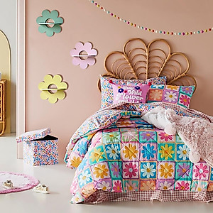 cozifycasa Flower Floating Shelves for Wall Shelf Wood Small Cute Shelf for Kids Girls Room Bathroom Bedroom Game Room (sage Green)