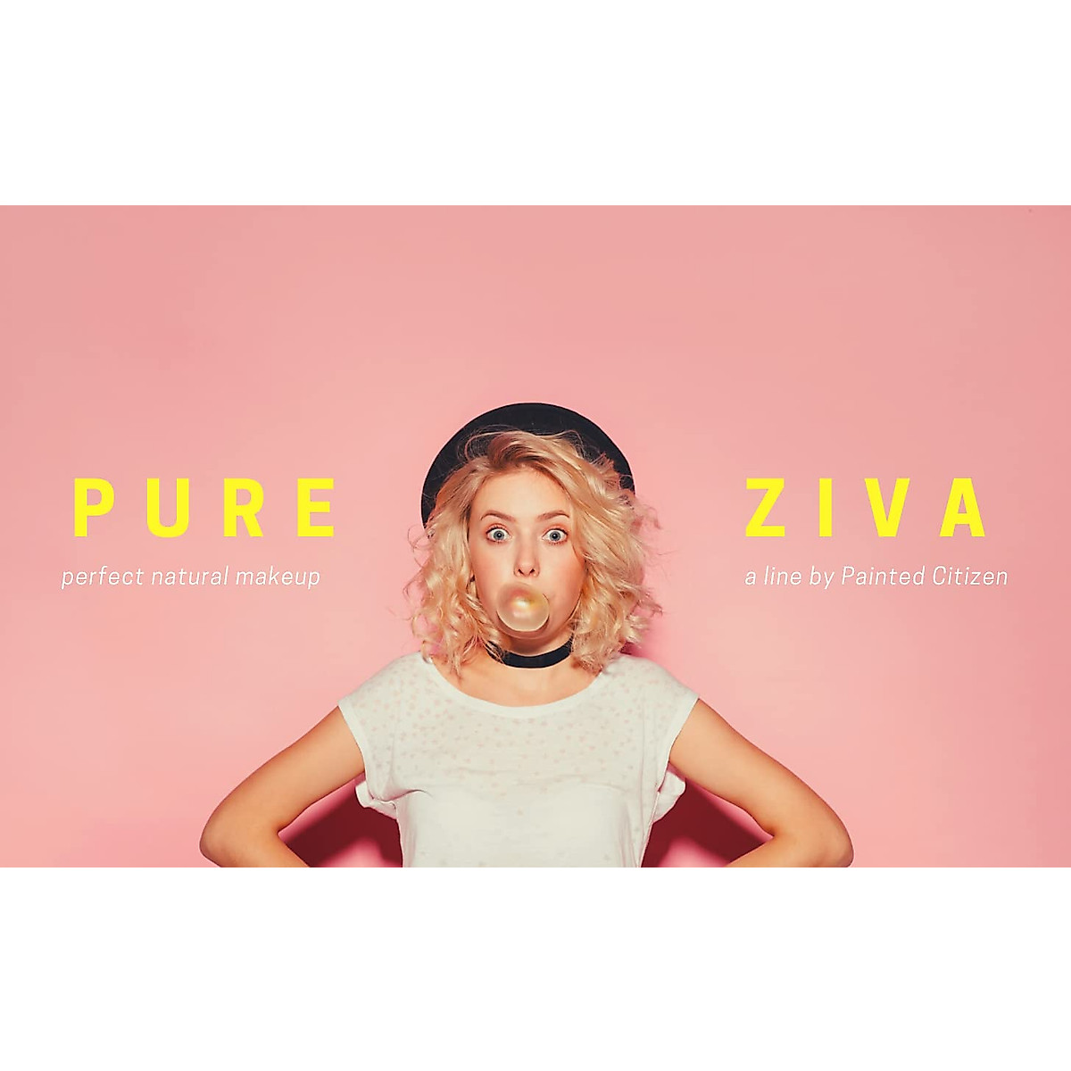 Pure Ziva Deep Navy Blue Dark Blue Volumizing Mascara, Paraben Free, No Animal Testing & Cruelty Free