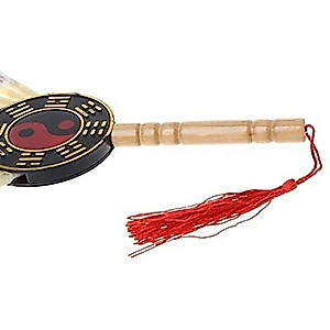 Folding Hand Fan Folding Fan Handheld Folded Fan Bamboo Dance Hand Fans Chinese Fan Ancient Black Feather, Bamboo Hand Fan Foldable Fan Hand Held Fans (Color : A, Size : 46cm)