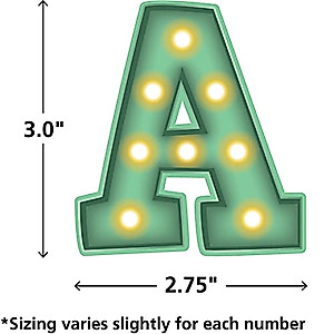 Teacher Created Resources Marquee Bold Block 3" Magnetic Letters