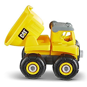 Cat Construction Build Your Own Junior Crew Dump Truck Building Toy