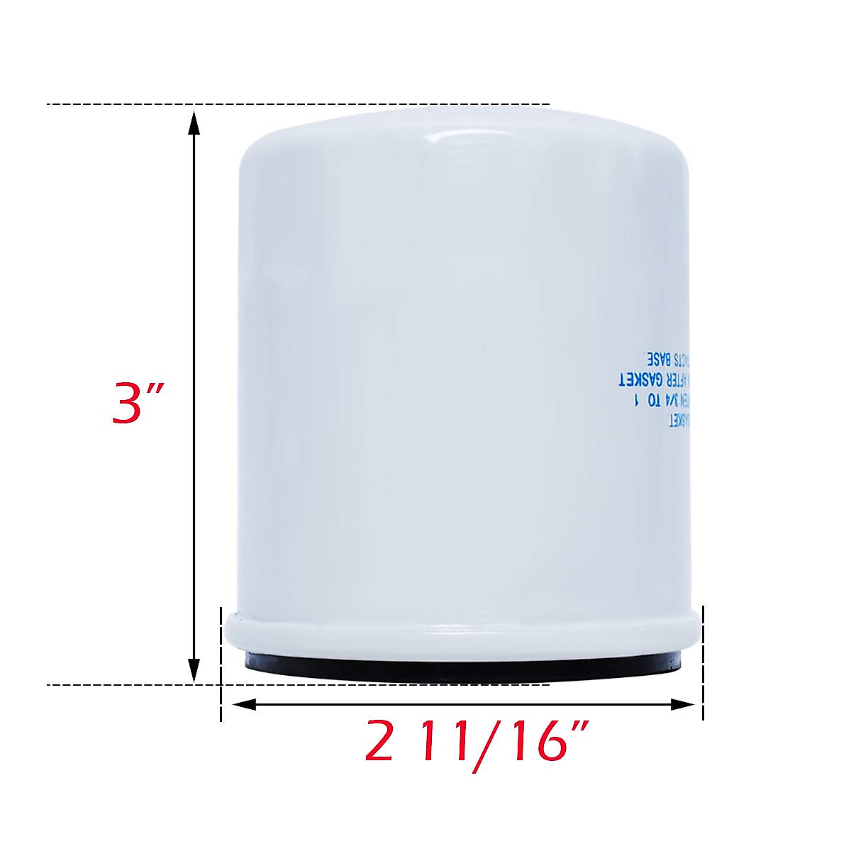 Wadoy 52114 Filter, Oil Transmission Filter Compatible with Hydro Gear, Replacement for HG52114,109-3321,539113466, 600976, 21545100, 2Packs