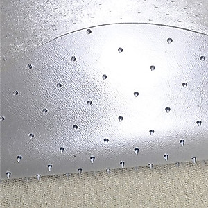 Evolve Modern Shape 45"x 60" Clear Rectangle Office Chair Mat For Low Pile Carpet, Made in the USA By Dimex, Phthalate Free (C5E6003G)